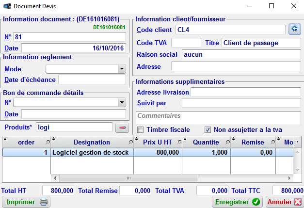 Logiciel Gestion de stock boutique / Pharmacie - Expert informatique